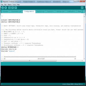 Installation of Repetier-Firmware for Arduino 3d printer boards