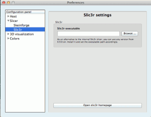 Slicer Panel - Repetier-Host Mac Documentation